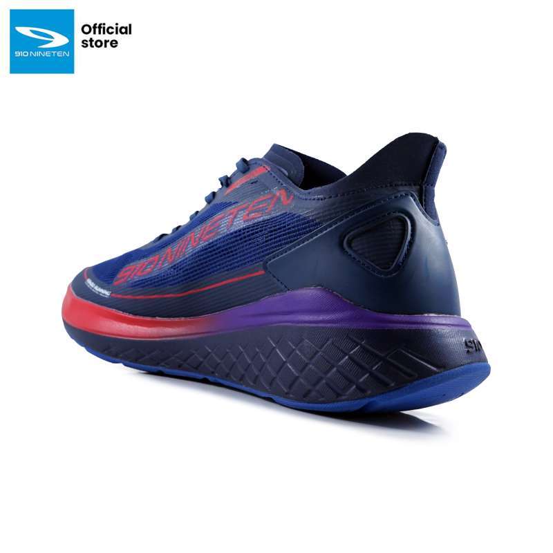 Jual 910 Nineten Kenzo Run Sepatu Lari - Biru-tua/merah/ungu Di Seller ...