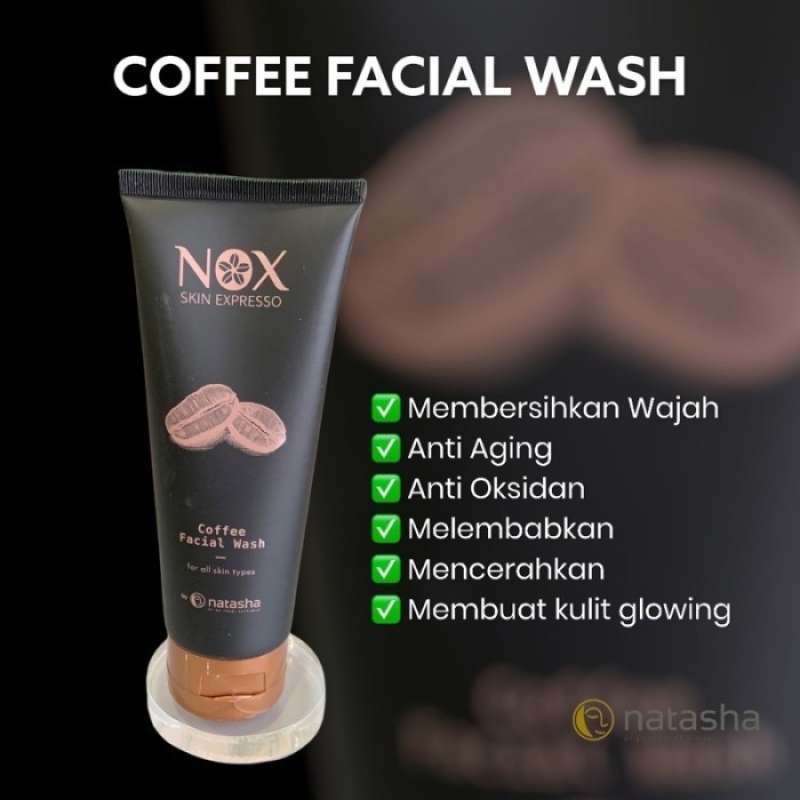 Promo COFFEE FACIAL WASH NATASHA SKIN CARE Diskon 20% di Seller BLISALE ...