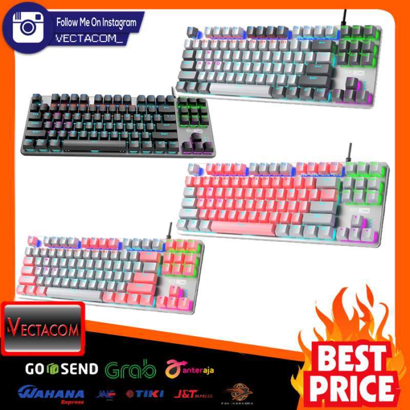 Promo Keyboard Gaming Mechanical TKL Altec Lansing ALGK-8404 RGB Diskon ...