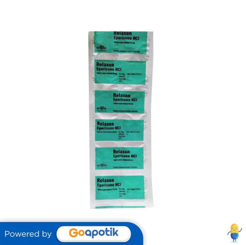 Jual RELAXON 50 MG STRIP 10 TABLET di Seller Apotek Abbasy Medika ...