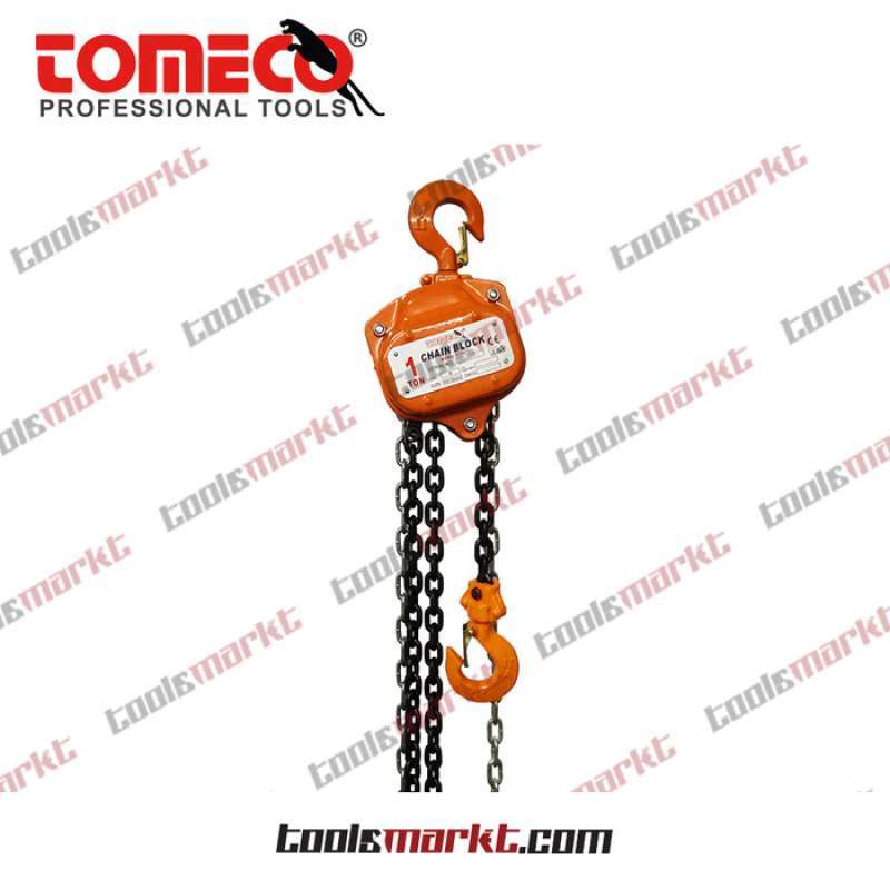 Promo Tomeco 2 Ton x 10 Meter Chain Block Takel Model Vital Diskon 23% ...