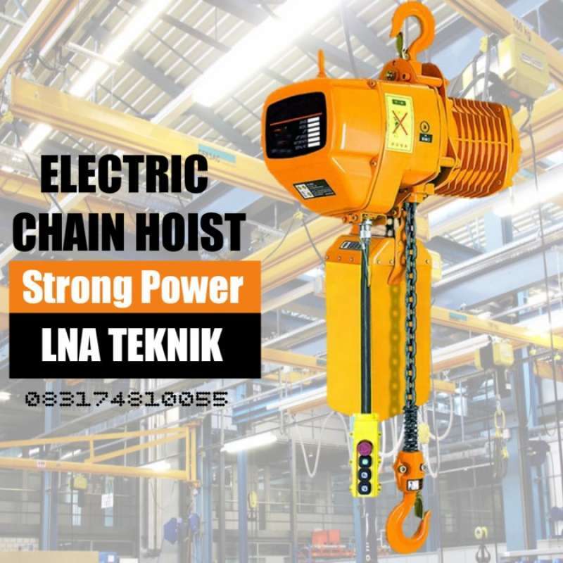 Promo ELECTRIC CHAIN BLOCK 1 ton x 3 meter NAGASAKI 3PH Diskon 23% di ...