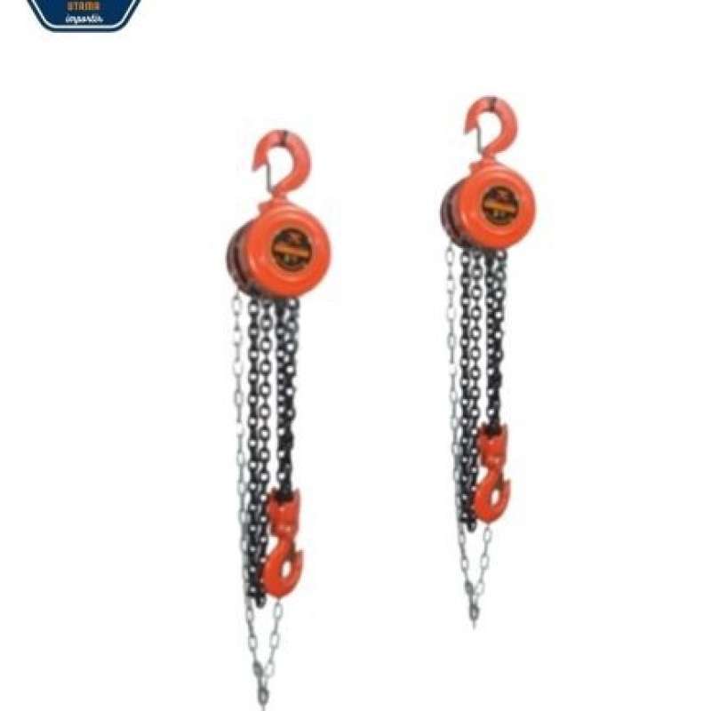 Promo Chain Block 5 Ton 3 Meter/Takel Katrol Kerekan 5 Ton Diskon 23% ...
