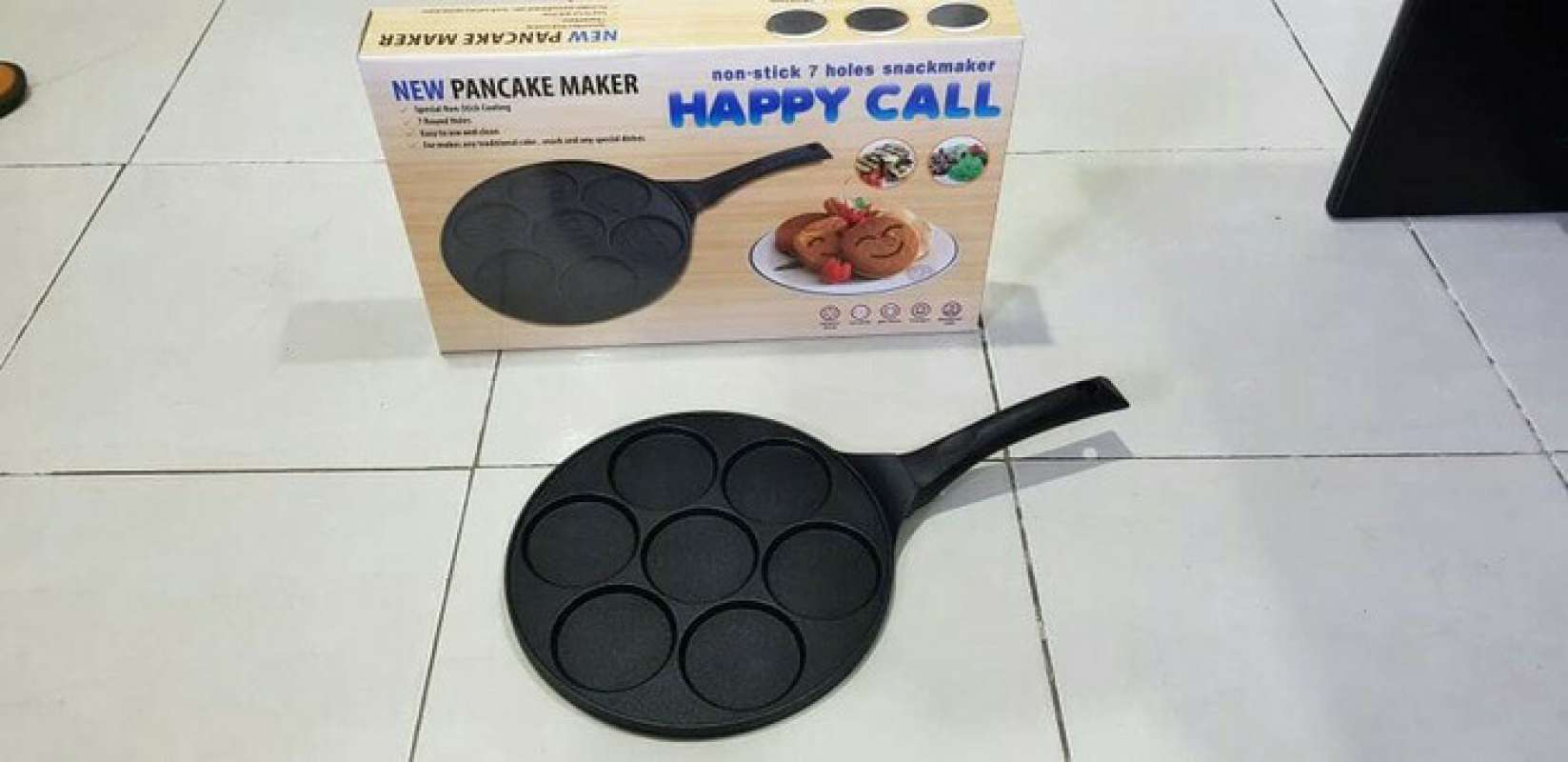 Promo Cetakan kue 7 lubang tipis kering polos Diskon 23% di Seller ...