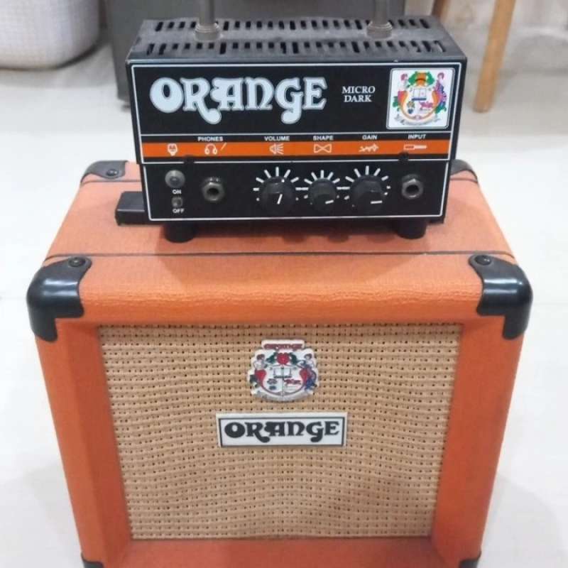 Jual Orange Tube Amplifier Micro Dark + Cabinet Di Seller Plaza ...