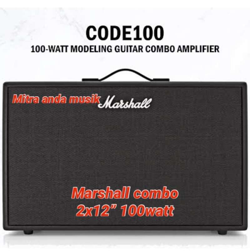 Jual Speaker Aktif Ampli Amplifier Gitar Marshall Code100 Di Seller Plaza Ambarukmo - Cengkareng ...