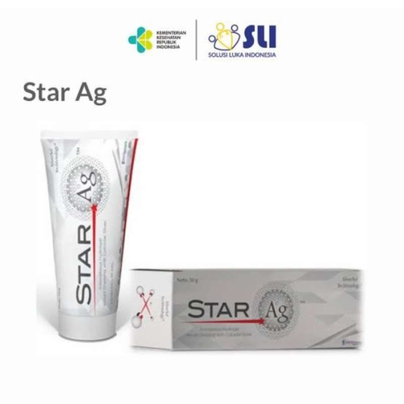 Jual Star Ag Gel 50 Gram - Mengobati Luka Dan Merawat Kulit Bekas Luka ...