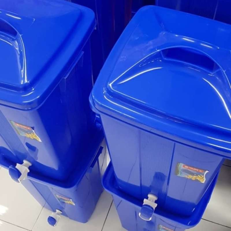Promo Tong air 20 liter + keran lion star/square water dispenser 20 ltr ...