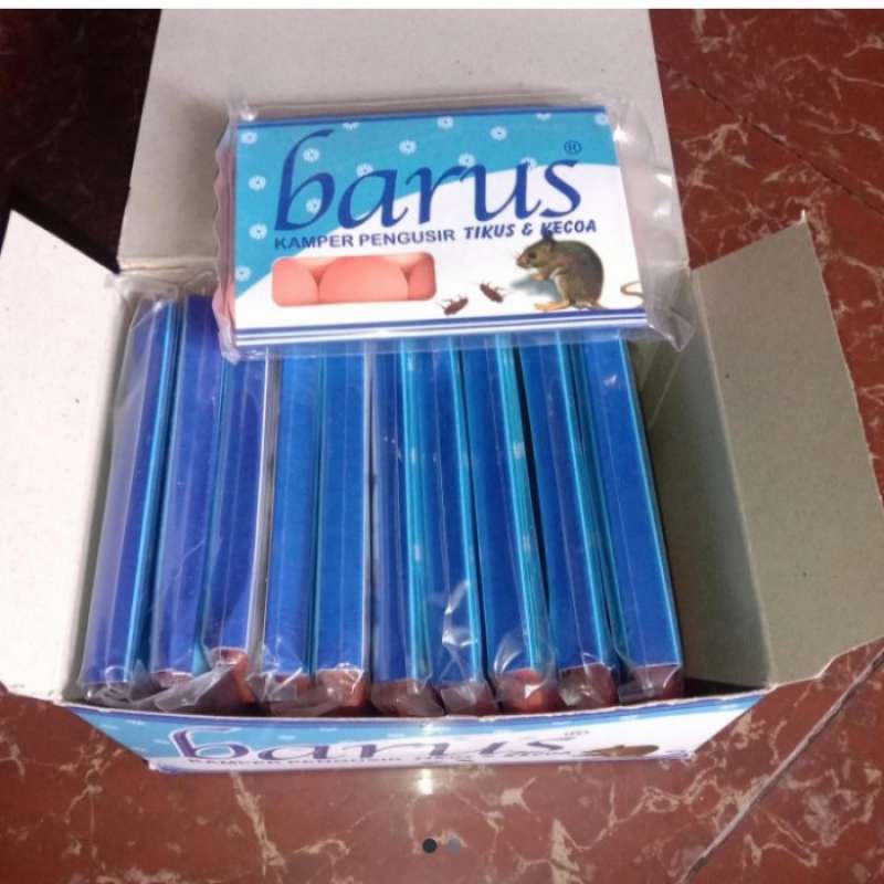 Promo Kamper Barus Tikus/Kecoa 12Pcs Diskon 17% di Seller Hafizh Store ...