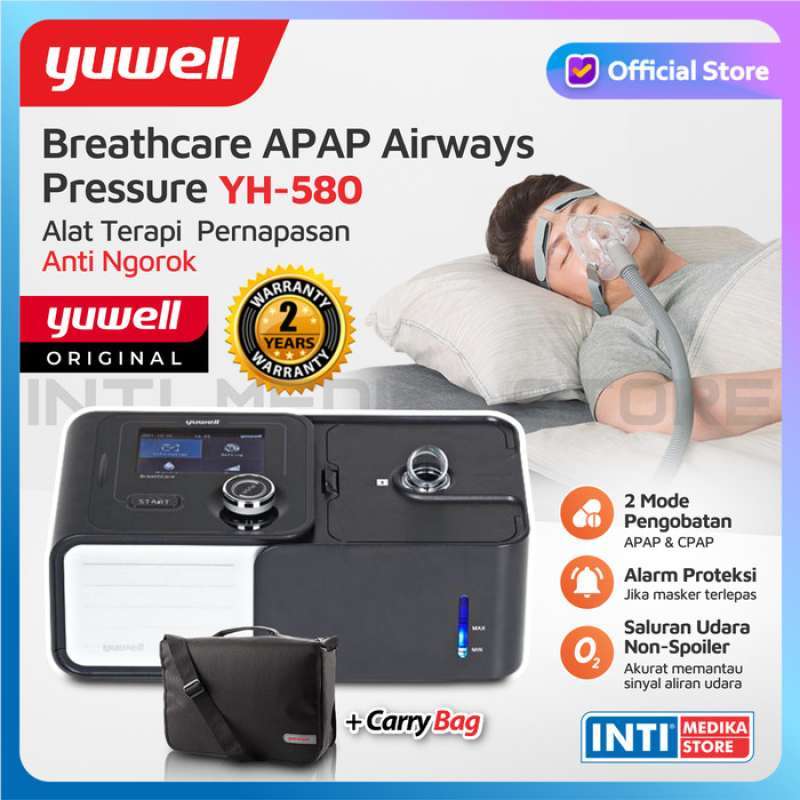 Promo Yuwell - Cpap Sleep Apnea Breath Therapy Yh580 | Terapi Anti Ngorok Diskon 17% Di Seller ...