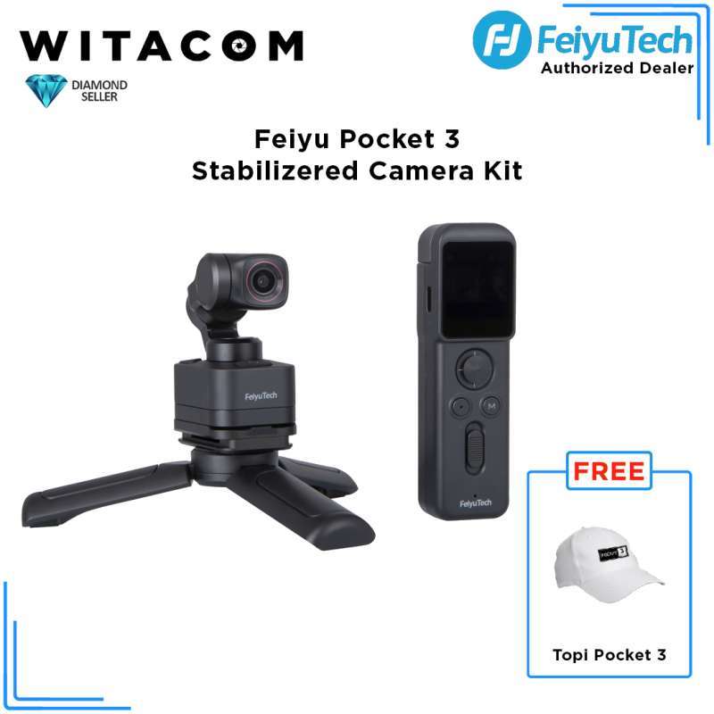 Promo WITACOM - Feiyu Pocket 3 Stabilizered Camera Kit - Original ...