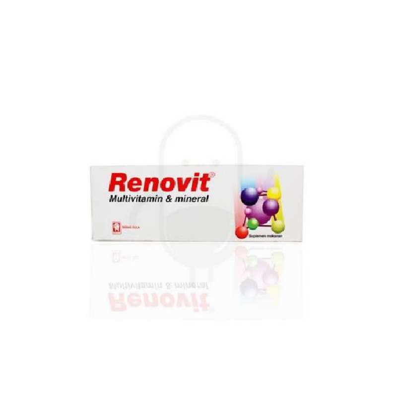 Jual RENOVIT BOX 100 KAPLET di Seller Apotek Sugih Waras Makmur SBY ...