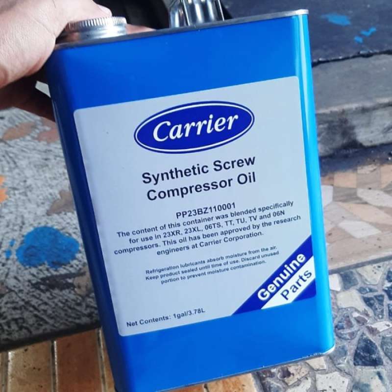 Promo Oli Screw Compressor / Carrier Synthetic Screw Compressor Oil ...