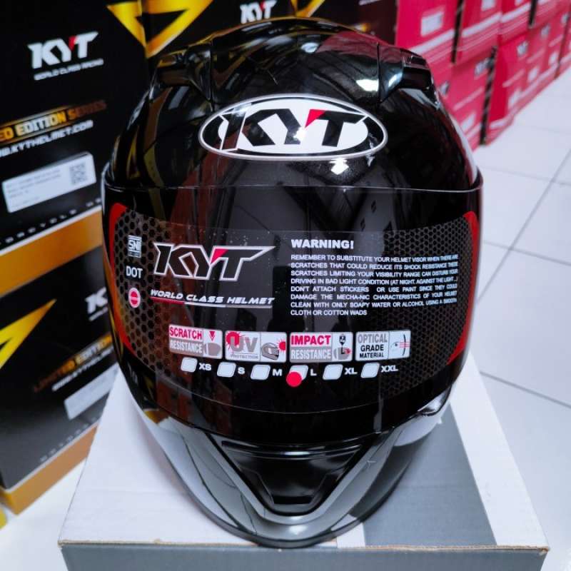 Promo Kyt R10 Solid Black Diskon 23% Di Seller Fustore - Kebon Kacang ...