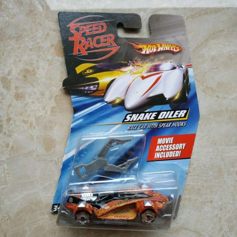 Jual Hotwheels Speed Racer Snake Oiler Race Car With Spear Hook Rare ...