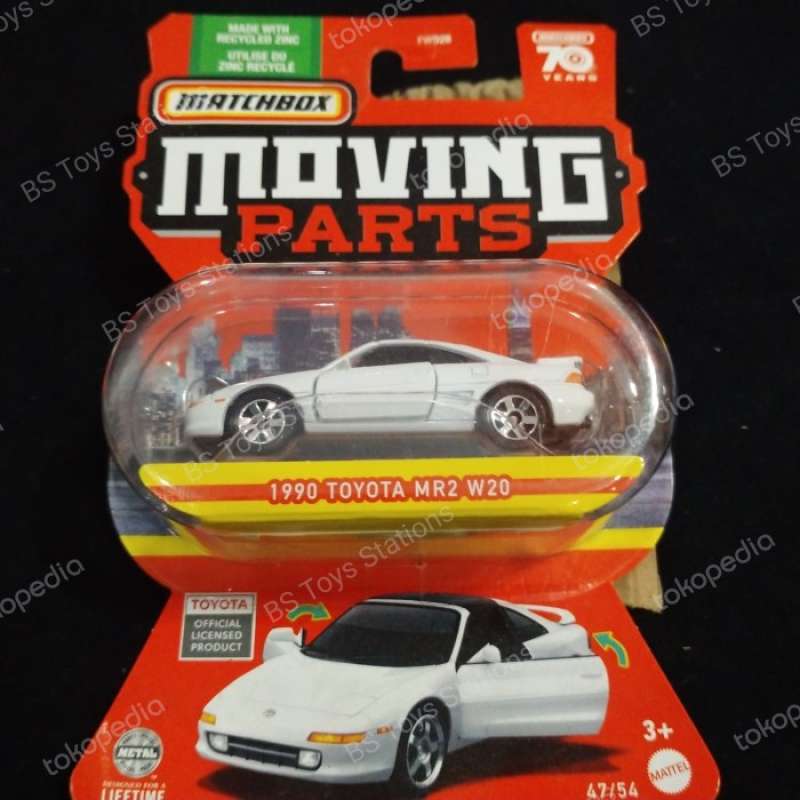 Jual Matchbox Moving Parts Toyota MR2 W20 Pop-Up Lamp di Seller enzo ...