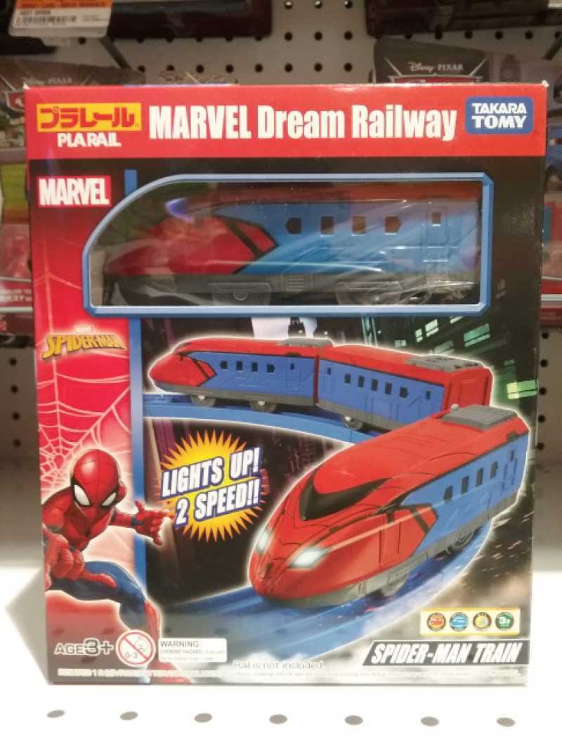Jual Tomica marvel dream railway spider-man train di Seller enzo store ...