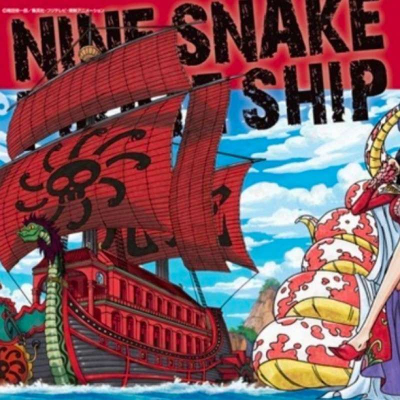 Jual Bandai grandship original nine snake ship Kuja di Seller enzo ...