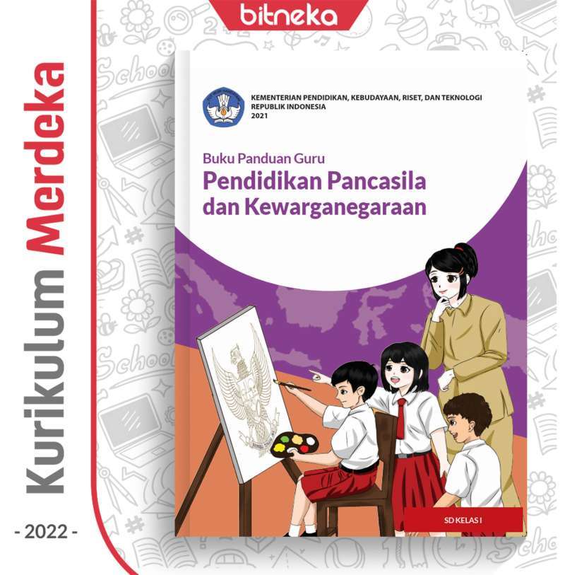 Promo Buku Panduan Guru PPkn SD Kelas 1 - DIKBUD (K-Merdeka) Diskon 10% di Seller Bitneka ...