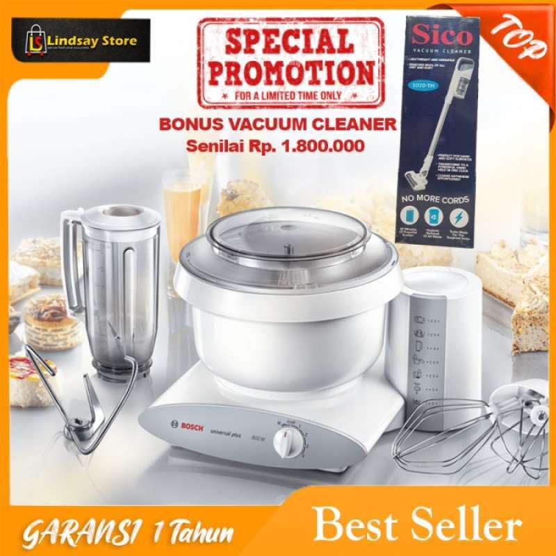 Jual Mixer Bosch Universal Plus Mum 6N11 Plus Bonus Garansi 1 Tahun di Seller Kuniy Store ...