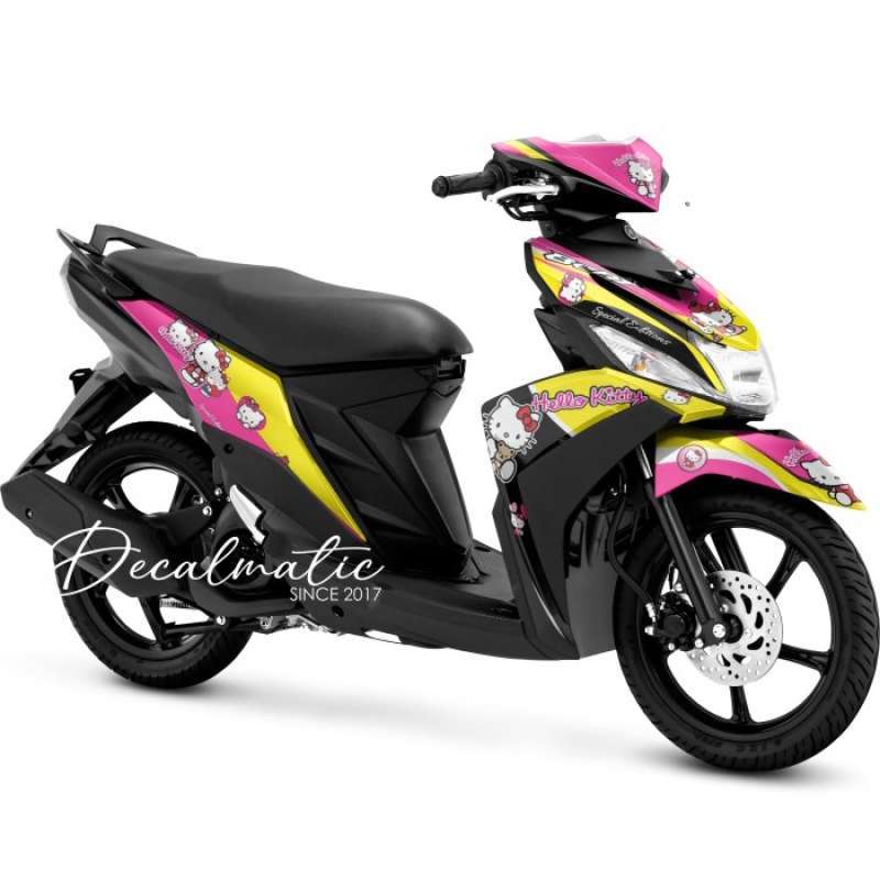 Jual Stiker Decal Full Body Yamaha Mio M3 Mio S 125 - Hello Kitty 3 ...