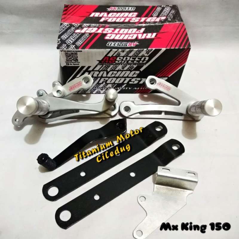 Promo Foot Step Underbone Mx King 150 As Speed Racing Diskon 23% Di ...