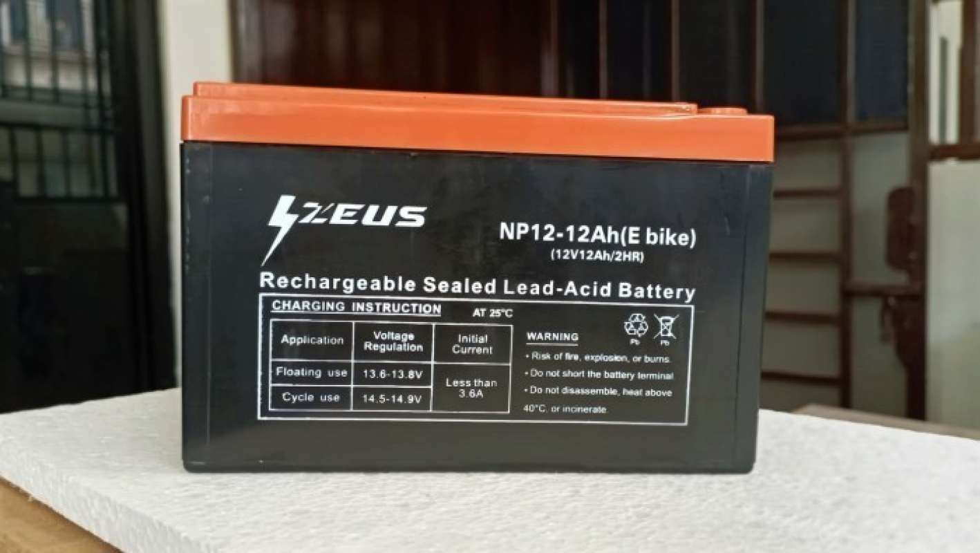 Promo Aki VRLA untuk Panel Solar / Solar Cell / Panel Surya 12v 12ah ...