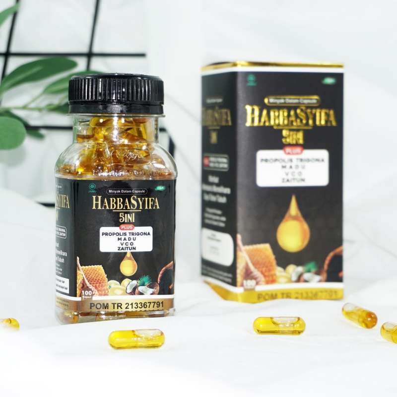 Jual Kapsul Minyak Habbatussauda Oil Extra Propolis Trigona Obat Herbal ...