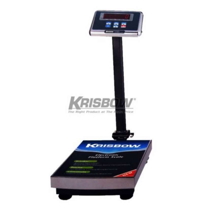 Jual Timbangan Duduk Digital 150kg Krisbow Dig Platform Scale 150kg W ...