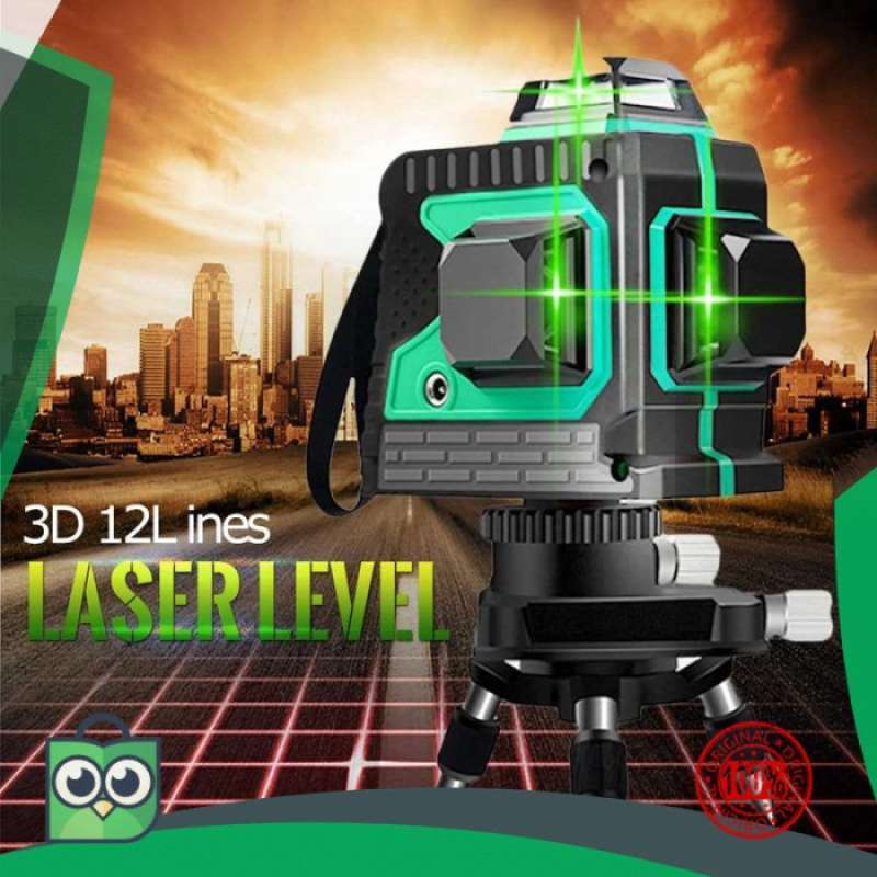 Promo Waterpass Meteran Siku Laser Level Waterpas Digital Projector 12 ...