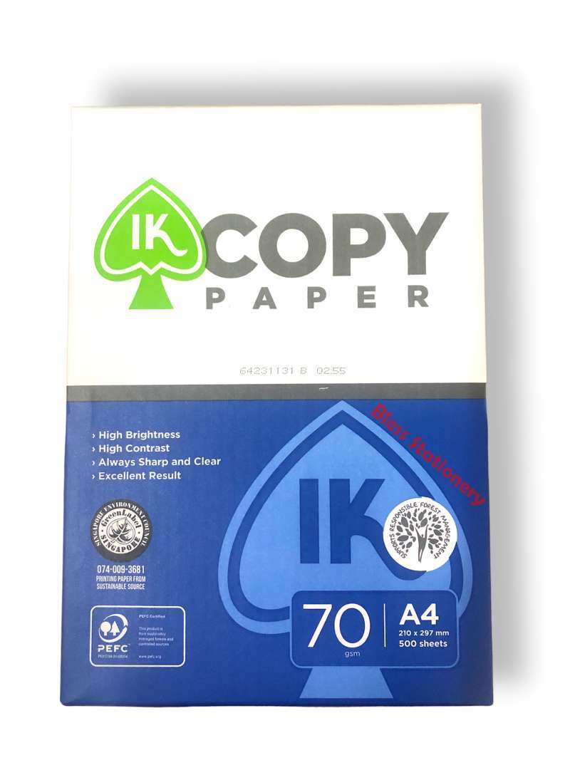 Jual Kertas A4 70gram Ik Copy Paper 70 Gsm Kertas Hvs Kertas Print ...