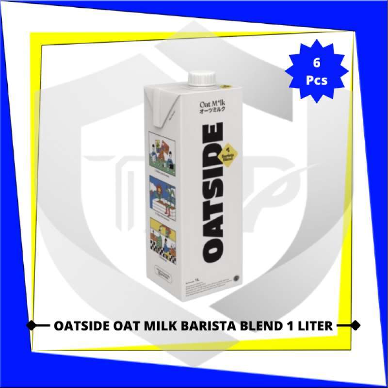 Jual Oatside Oat Milk Barista Blend 1 Liter X 6 Pcs (1 Karton) Di Seller Toko Susu Dan Popok ...