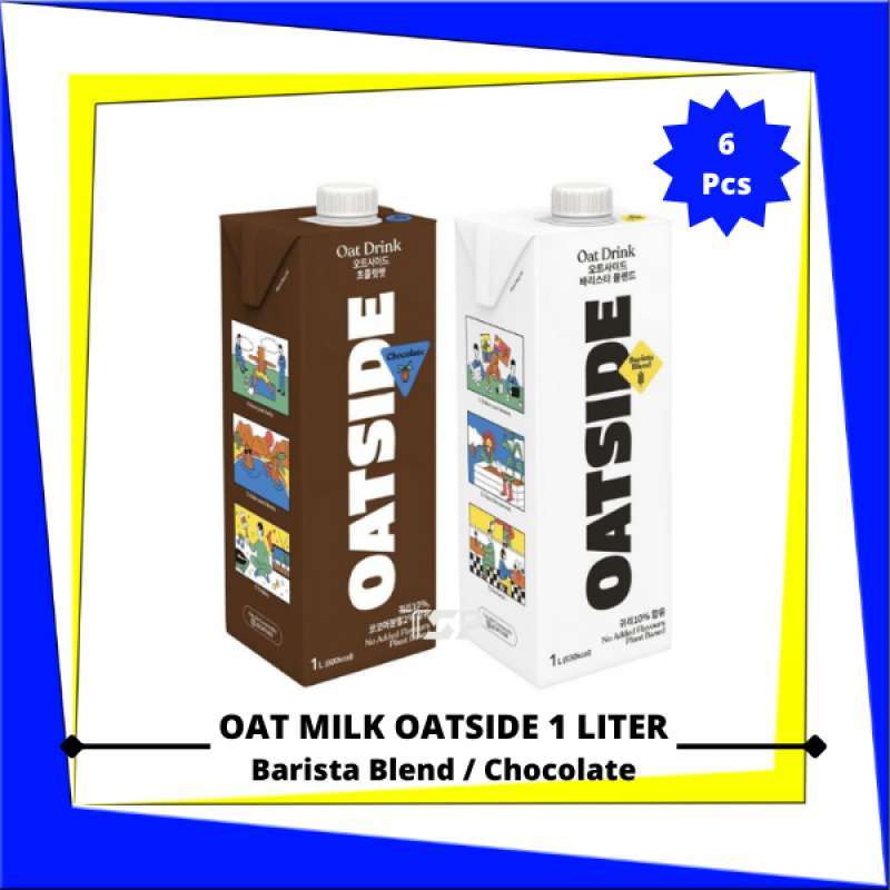 Jual Oatside Oat Milk Barista Blend 1 Liter X 6 Pcs (1 Karton) Di Seller Toko Susu Dan Popok ...