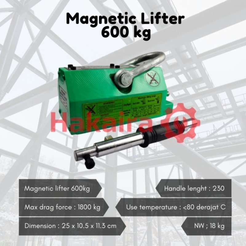 Promo MAGNETIC LIFTER 600 KG/ ALAT ANGKAT MAGNET - KATROL SURABAYA ...