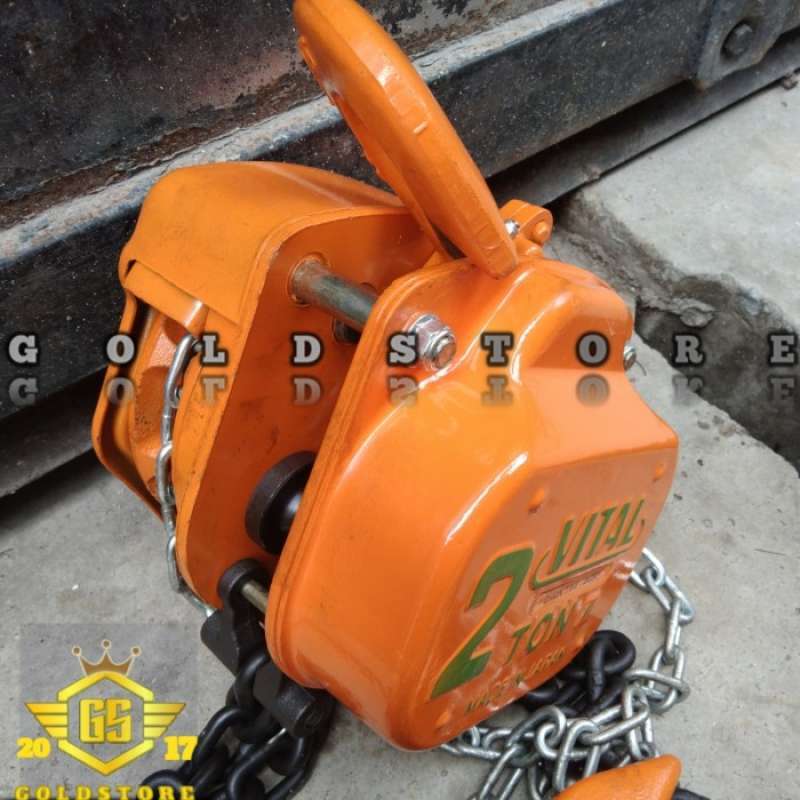 Promo (GS) chain block/TAKEL 2 ton x 5 meter takel hand vp5 2TON X ...
