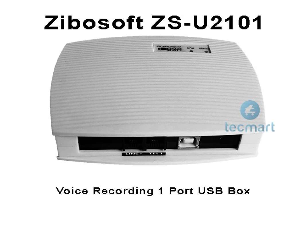 Jual Zibosoft Zs-u2101 - Telephone Voice Recording System - 1port Usb ...