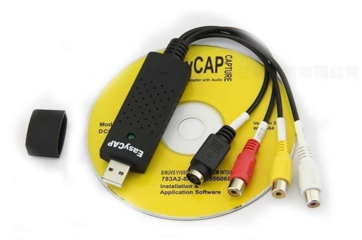 Promo Converter Usb To Av Easycap Usb 2 0 Dvr 1 Channel 3 Rca Female Terla Diskon 23% Di Seller ...