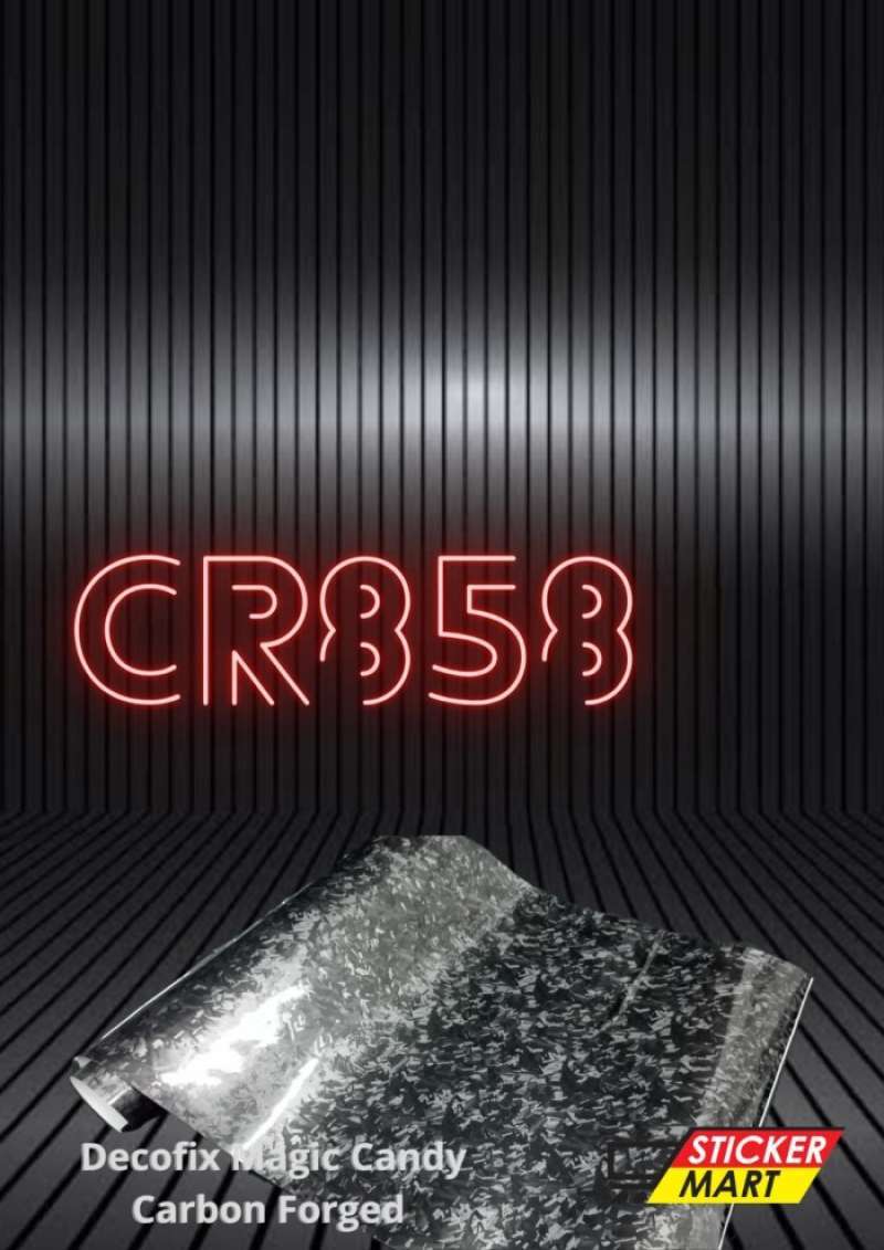Promo Sticker Decofix Forged Carbon Grey 50cm Meteran Diskon 23% di ...