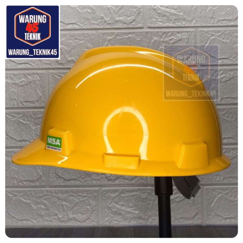 Jual Helm Proyek Safety V Guard Merk Msa Sni Lokal Suspensi Standard ...