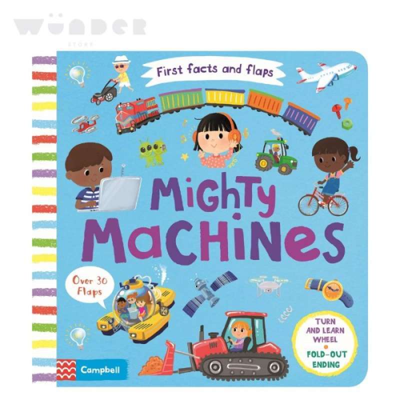 Promo Buku Import First Facts And Flaps: Mighty Machines Diskon 23% di Seller Indah Library ...