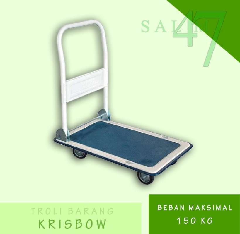 Promo Krisbow Troli Barang 150 Kg / trolley HAND TRUCK dorongan lipat ...