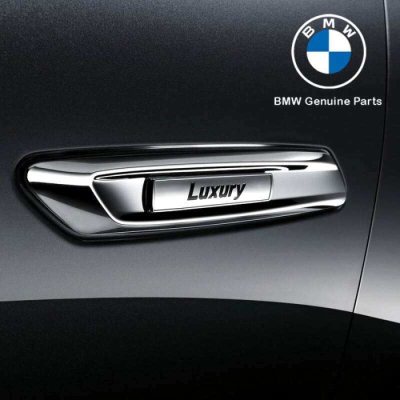 Promo Original BMW F10 F11 LCI Luxury Line Badge Emblem Fender Samping ...
