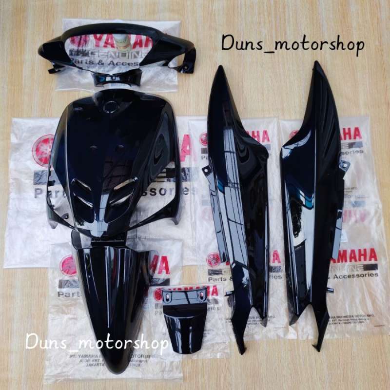 Jual Body Halus Mio Sporty Fullset Warna Hitam Original Yamaha 5tl ...