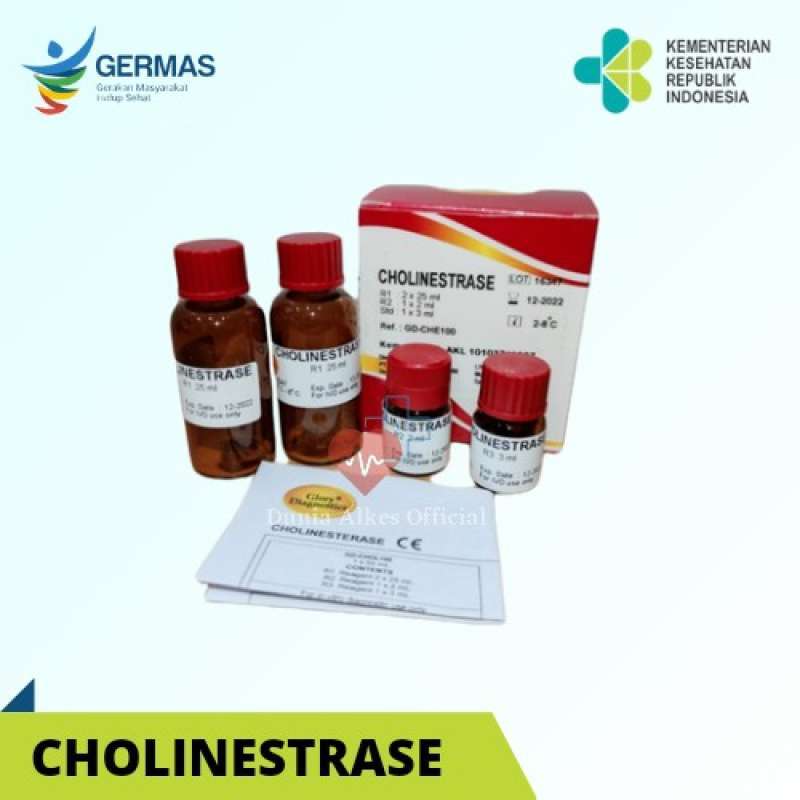 Promo Reagen Cholinesterase - Cholinestrase 2x50 Ml Glory Diagnostics Diskon 17% Di Seller ...