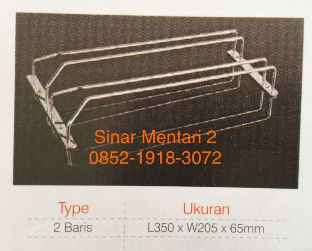 Jual Rak Gelas Wine Gantung 2 Jalur (Two Rail Wine Glass) Untuk Mini ...