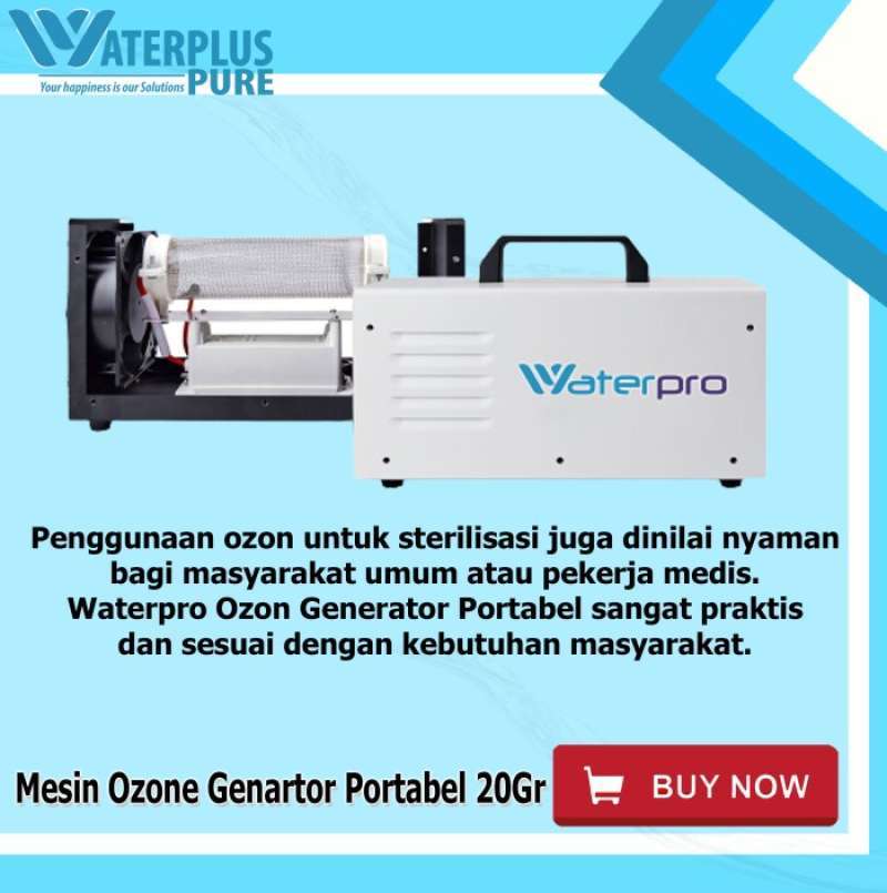 Jual Mesin Ozon Generator Portabel Dengan Blower 20gr / Disinfektan ...
