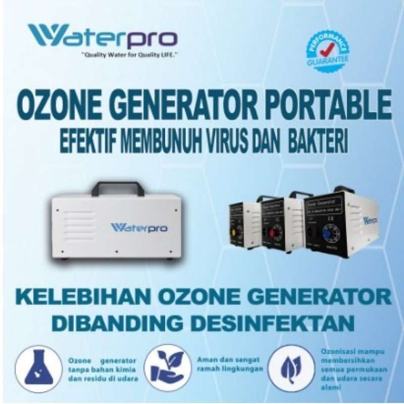 Jual Mesin Ozon Generator Portabel Dengan Blower 20gr / Disinfektan Ruangan Di Seller Plaza ...