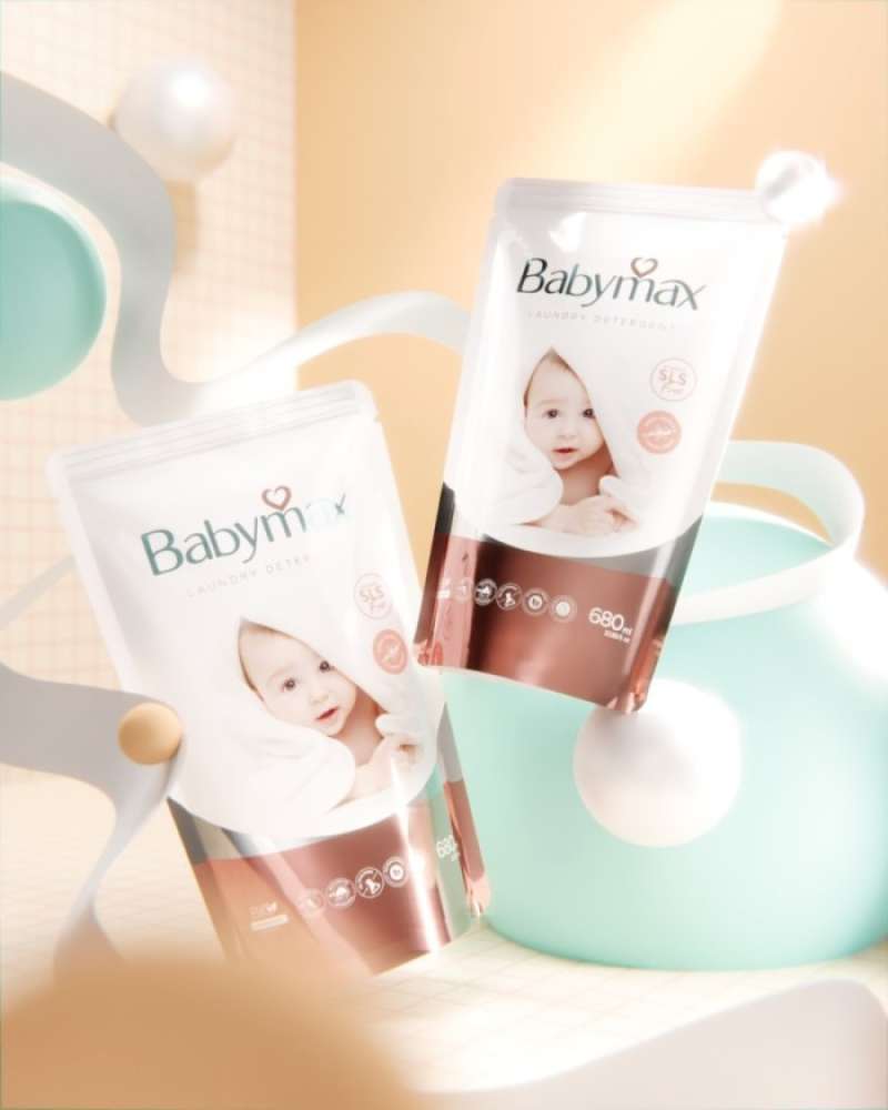 Promo Babymax Premium Natural Baby-safe Detergent 600ml Diskon 23% Di ...