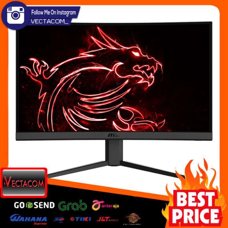 Jual Monitor Msi Optix G24 C4 Original Murah - Harga Diskon April 2024 ...