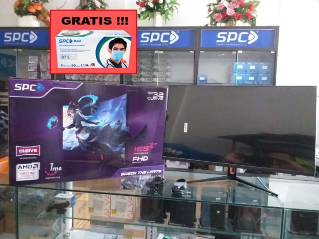 Promo SPC LED PRO SM CURVE 32 FULL HD Gaming Monitor 32 Inch 144HZ Diskon 23% di Seller Hexana ...